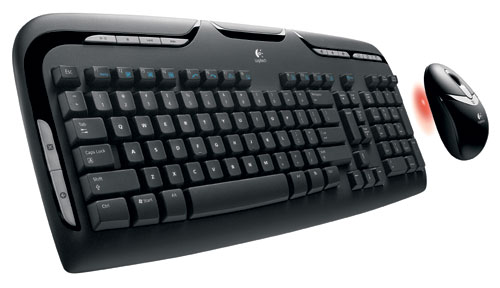 Logitech Cordless Desktop EX110 - Ensemble clavier/souris - Achat ...
