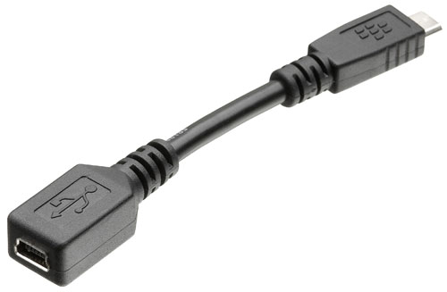 BlackBerry Adaptateur mini-USB/micro-USB pour 8820, 8520 & 8900 - Câble ...