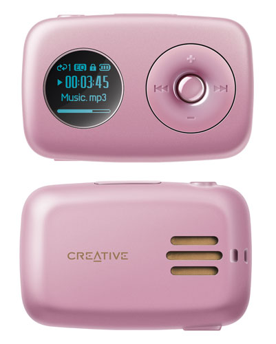 Creative Zen Stone Plus HP rose 2 Go - Baladeur MP3 / MP4 - Achat ...