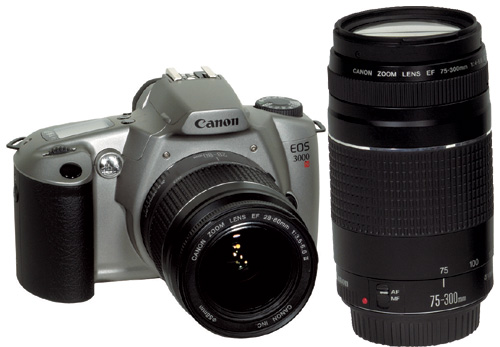 Canon EOS 3000 N + Objectifs 28-80 mm + 75-300 mm - Appareil photo ...