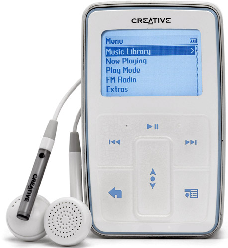 Creative Jukebox Zen Micro blanc - Baladeur MP3 / MP4 - Achat & prix | fnac