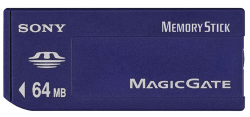 Sony Memory Stick 64 Mo - Cartes Memory Stick - Achat & prix | fnac