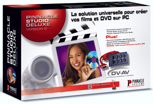 Pinnacle Studio Deluxe version 8 - Carte graphique - Achat & prix | fnac