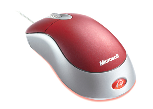 Microsoft Optical Mouse Red - Souris - Achat & prix | fnac