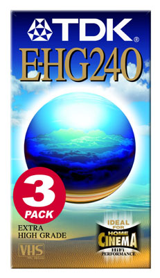 TDK E240 EHG Hi-Fi x3 - Cassette pour caméscope - Achat & prix | fnac