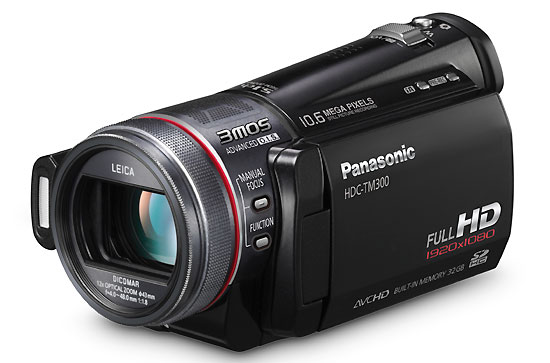 Panasonic HDC-TM300EF-K - caméscope - Leica - stockage : carte Flash - Caméscope à carte mémoire ...