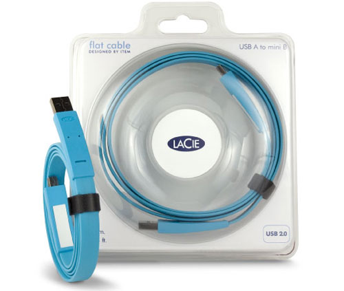 Lacie câble plat Mini USB 2.0 / USB 2.0 A/B - Câbles USB - Achat & prix ...