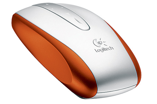 Logitech V500 Cordless Notebook Mouse Orange - Souris - Achat & prix | fnac