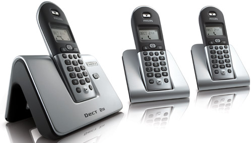 Philips Coffret DECT 2113 Trio argent - Téléphone sans fil - Achat ...