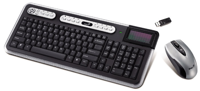 Genius SlimStar 820 Solargizer - Ensemble clavier/souris - Achat & prix ...
