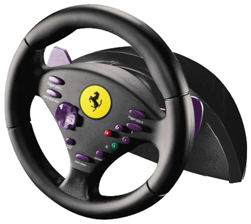 Thrustmaster Challenge² Racing Wheel pour GameCube - Volant gaming ...