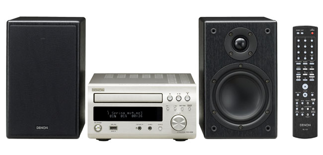 Denon D-M38 argent/noir - Chaine Hifi - Achat & prix | fnac