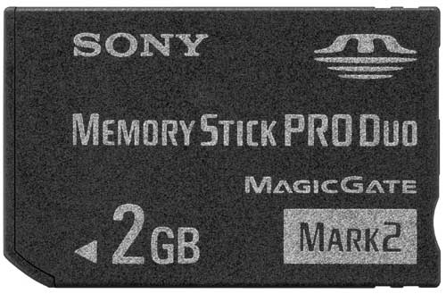 Sony Memory Stick Pro Duo Mark2 2 Go - Cartes Memory Stick - Achat ...