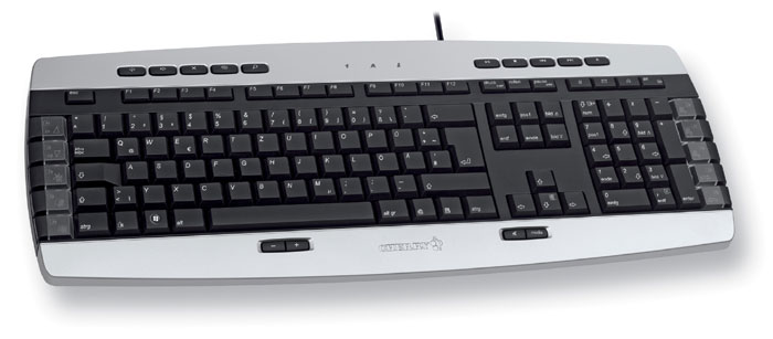 Cherry Vario-Key Relegendable MultiMedia Keyboard - Clavier - Achat ...