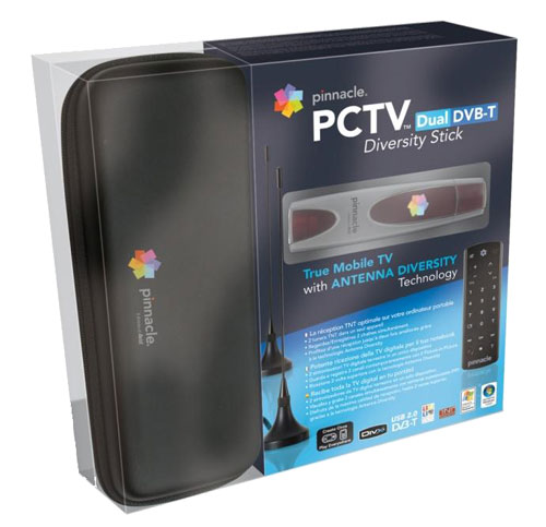 Pinnacle PCTV Dual DVB-T Diversity Stick - Boîtiers tuner TV TNT - Achat & prix | fnac