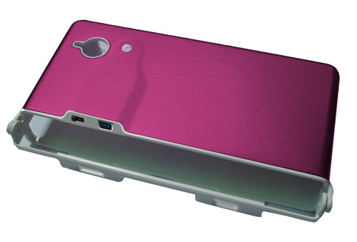 Metal Flash Case rose Gameron pour DSi - Etui et protection gaming ...