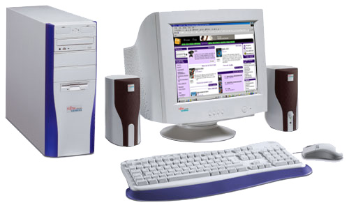 Fujitsu Siemens Scaleo 600i 2001GD + écran C722-2070 17" - Unité ...