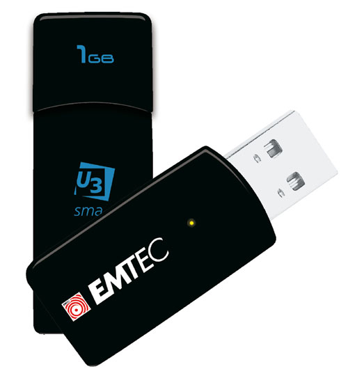 Emtec M400 U3/Emdesk 1 Go USB 2.0 - Clé USB - Achat & prix | fnac