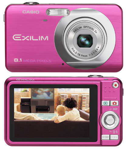 Casio Exilim zoom EX-Z80 rose foncé - Appareil photo compact - Achat & prix | fnac