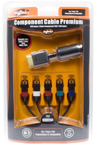 Madrics câble composante YUV + RCA stéréo pour PlayStation 3 ...