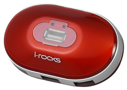 I-Rocks 4610 4 ports USB 2.0 rouge - Hub USB - Achat & prix | fnac