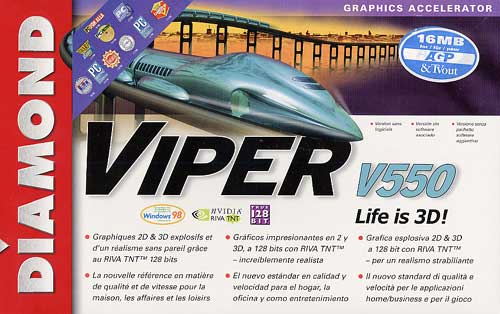 Diamond Viper V550 - Montage et connectique PC - Achat & prix | fnac