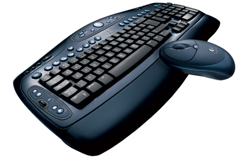 Logitech Cordless Desktop LX500 - Ensemble clavier/souris - Achat ...