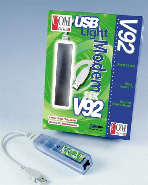 Com One Light Modem V90 56K - Routeurs - Achat & prix | fnac