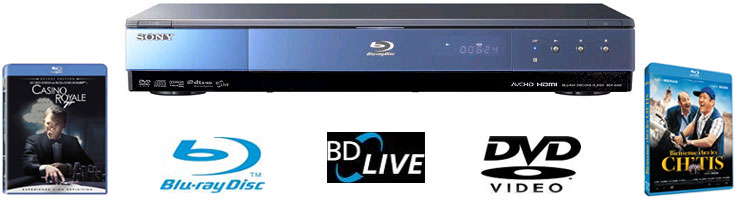 Sony BDP-S550 Blu-ray + 2 Disques Blu-ray : "Bienvenue chez les CH'TIS ...