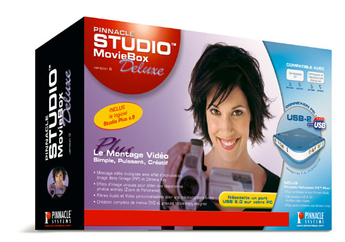 Pinnacle Studio MovieBox Deluxe Plus Version 9 - Acquisition vidéo ...