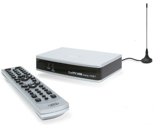 ADS Tech Dual TV USB Analog/DVB-T - Boîtiers tuner TV TNT - Achat ...