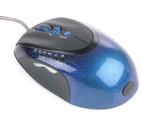 Saitek GM3200 Laser Mouse bleue - Souris - Achat & prix | fnac
