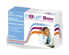 Neuf Telecom Pack Modem ADSL n9uf Box 20 Méga - Accessoire réseau ...
