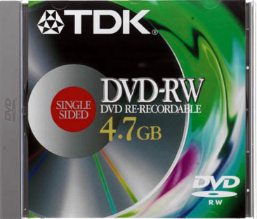TDK - DVD-RW - 4.7 Go 2x - boîtier CD - Enregistreur DVD-R - Achat ...