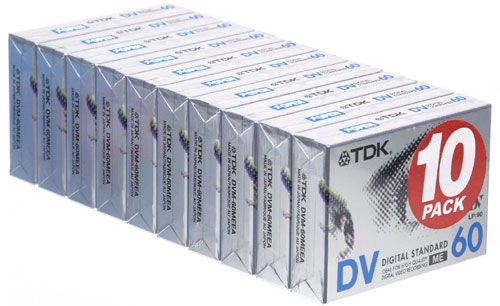 TDK Mini DV 60 pack - Cassette pour caméscope - Achat & prix | fnac