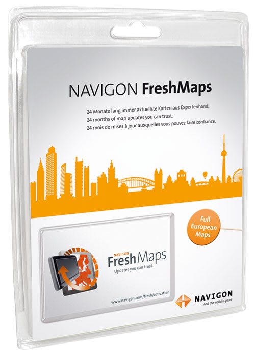 Navigon FreshMaps - Cartographie Europe - Autres accessoires pour GPS ...