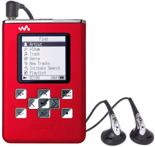 Sony NW-HD5 rouge - Baladeur MP3 / MP4 - Achat & prix | fnac