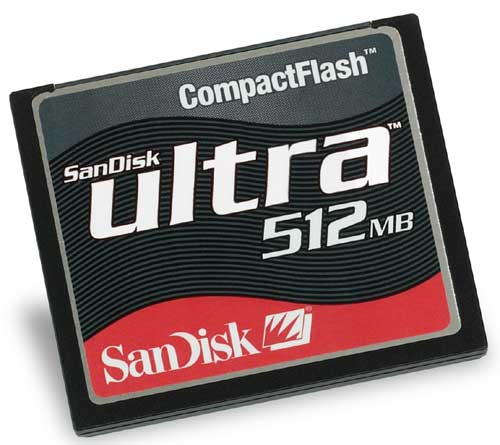 SanDisk carte CompactFlash Ultra 512 Mo - Cartes CompactFlash - Achat ...