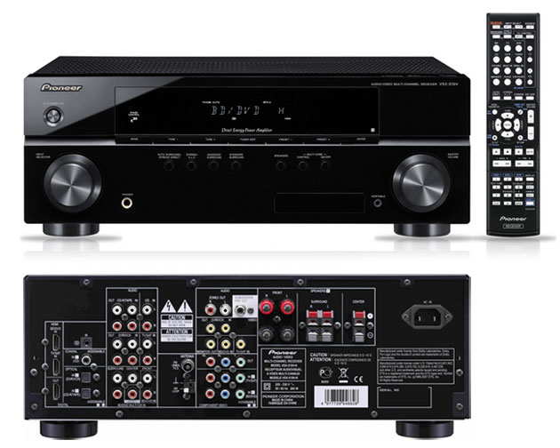 Pioneer VSX-519V noir - Ampli home cinéma - Achat & prix | fnac