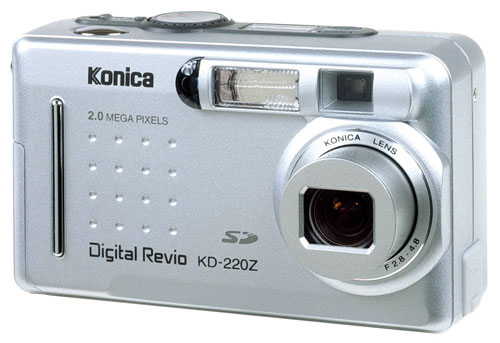 Konica Revio KD-220 Z + carte MMC 32 Mo - Appareil photo compact ...