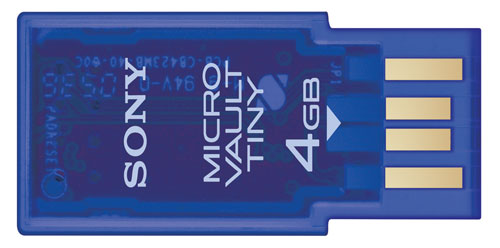 Sony Micro Vault Tiny 4 Go USB 2.0 - Clé USB - Achat & prix | fnac