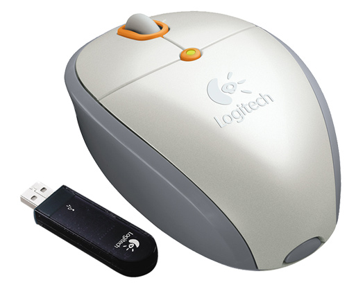 Logitech Cordless Mini Optical Mouse Orange - Souris - Achat & prix | fnac