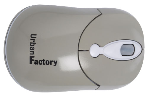 Urban Factory Crazy Mouse Grise - Souris - Achat & prix | fnac