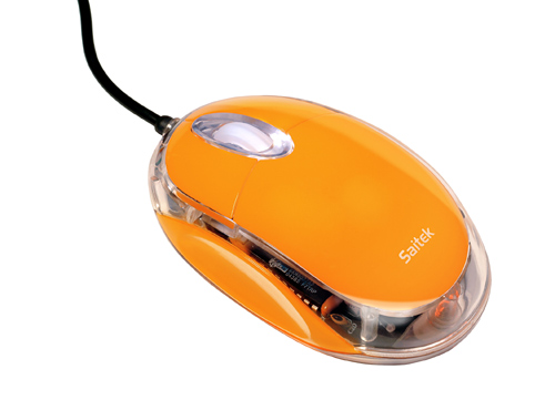 Saitek Notebook Optical Mouse Orange - Souris - Achat & prix | fnac