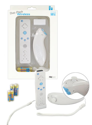 Wiimote + Nunchuk bluetooth blancs pour Wii - Manette - Achat & prix | fnac