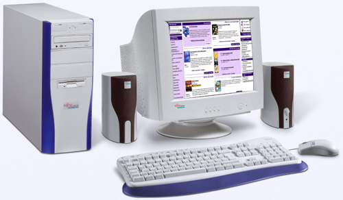 Fujitsu Siemens Scaleo 600a 1805GD + écran C700 17" - Unité Centrale ...