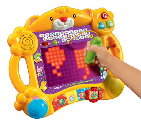 VTech 1, 2,3 gribouillis magiques - Tableau magique - Achat & prix | fnac