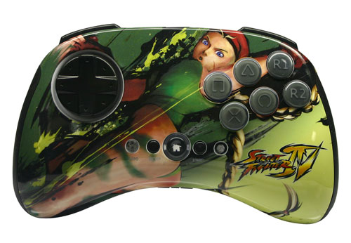 Manette fightpad sans fil Street Fighter 4 Cammy pour PS3 Madcatz ...