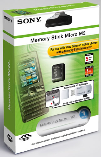 Sony carte MS Micro (M2) 1 Go + adaptateur - Carte mémoire XD Picture ...