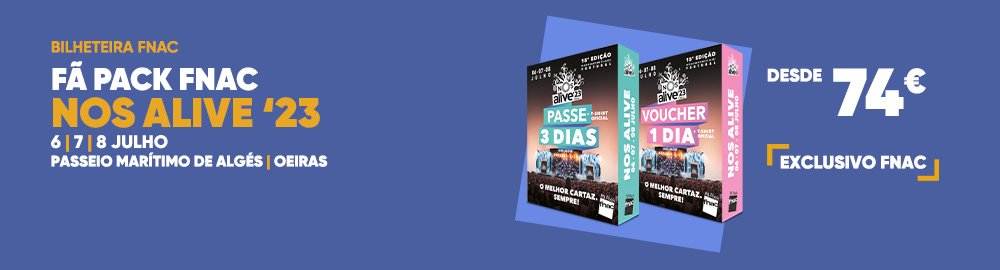 Packs Fnac Bilheteira: Festivais, Concertos & Eventos - Gift Cards e ...
